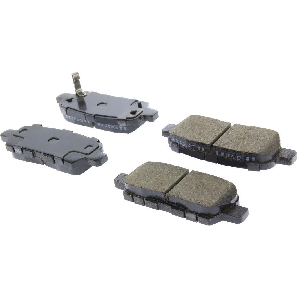 Centric 105.09051 - Posi Quiet Ceramic Disc Brake Pad, with Shims and ...