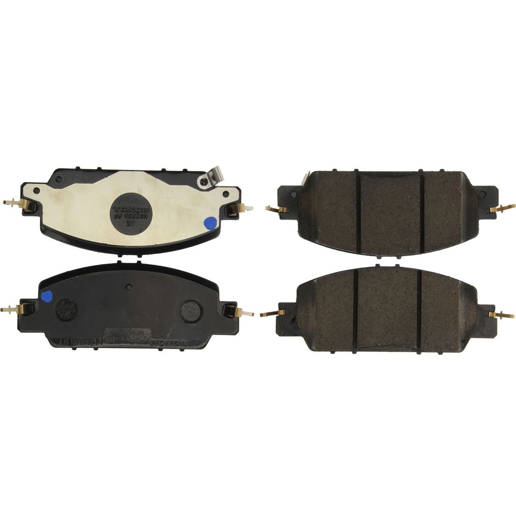 Centric Posi-Quiet 105 Ceramic Brake Pads for 2016 Honda Accord