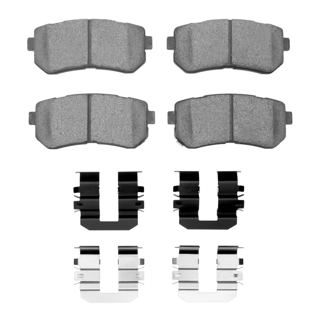 Dynamic Friction 4000 HybriDynamic Brake Pads for 2011 Hyundai Tucson