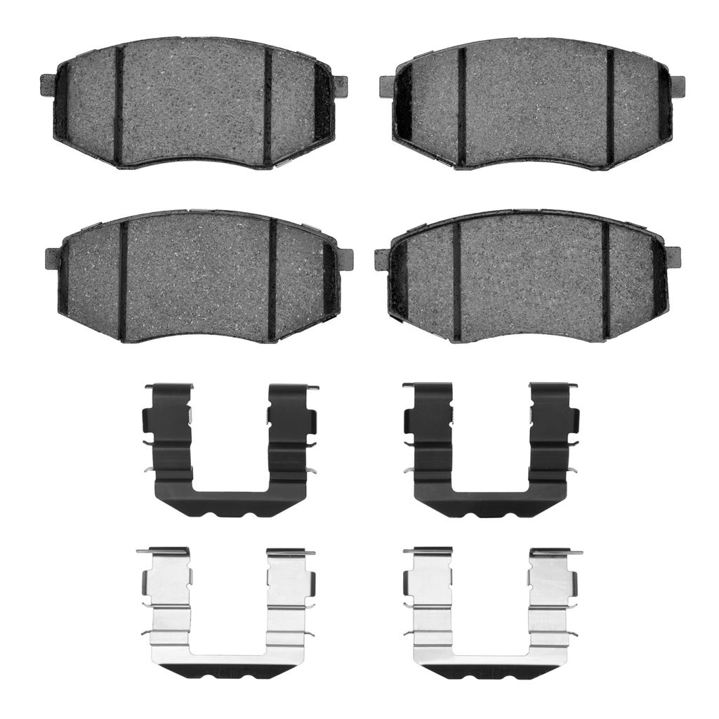 Dynamic Friction 4000 HybriDynamic Brake Pads for 2011 Hyundai Tucson