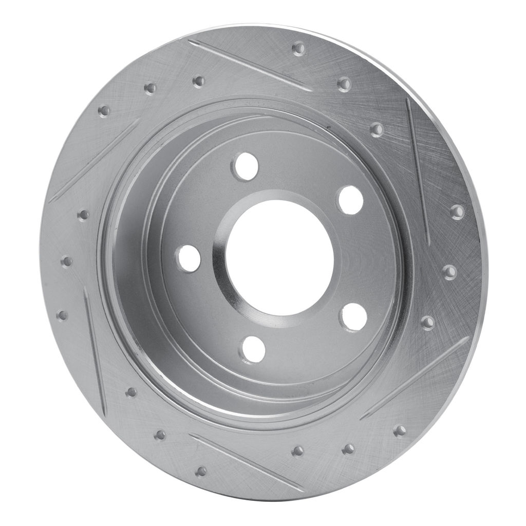 Dynamic Friction Zinc Coated Drilled and Slotted Brake Rotors for 2004 ...