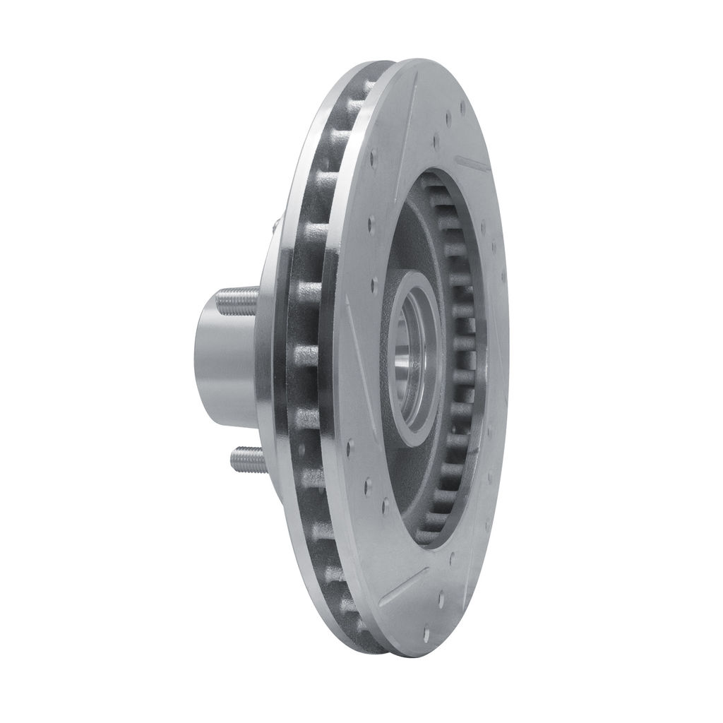 Dynamic Friction Zinc Coated Drilled and Slotted Brake Rotors for 1987 ...