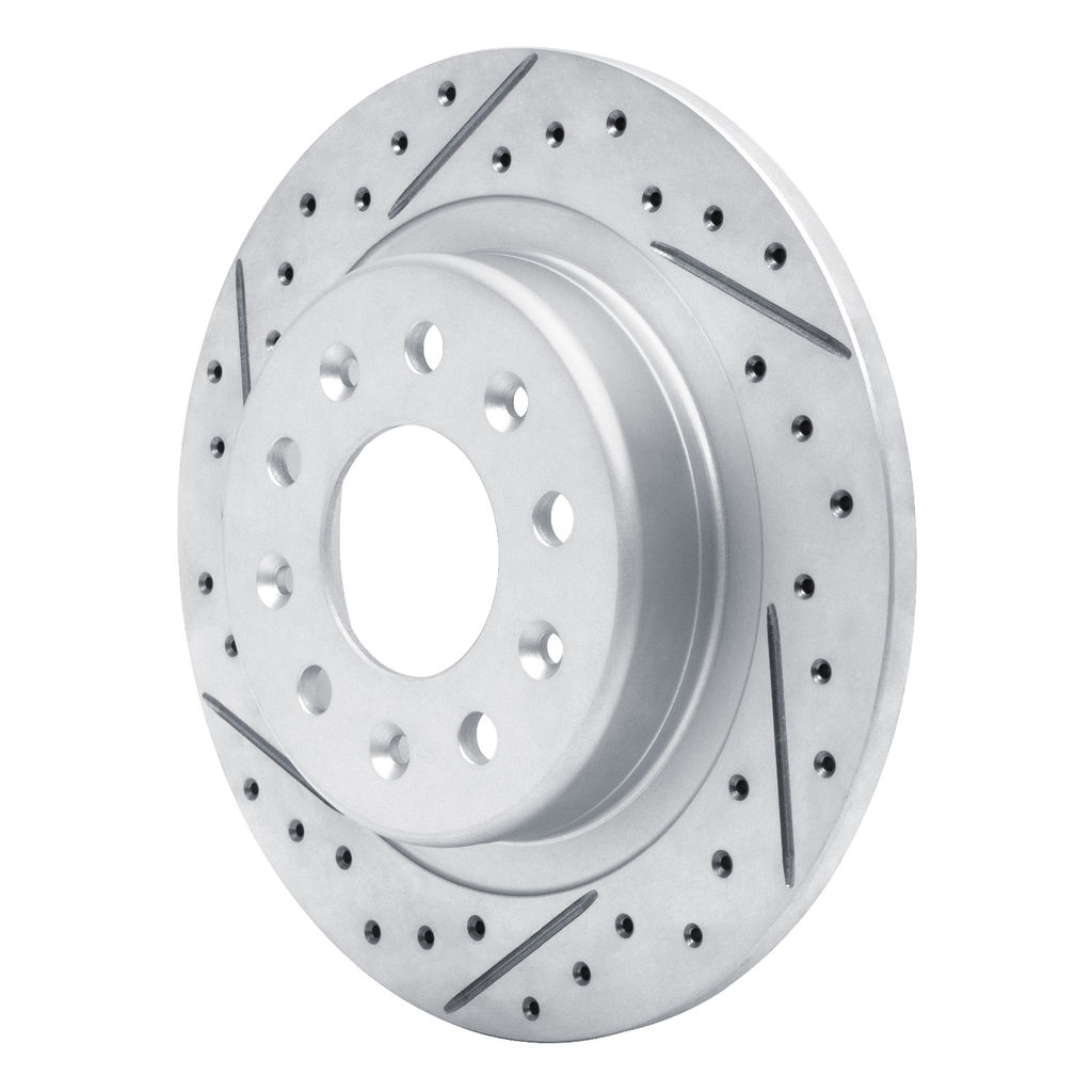 Dynamic Friction Sport Coated Drilled and Slotted Brake Rotors for 2018 ...