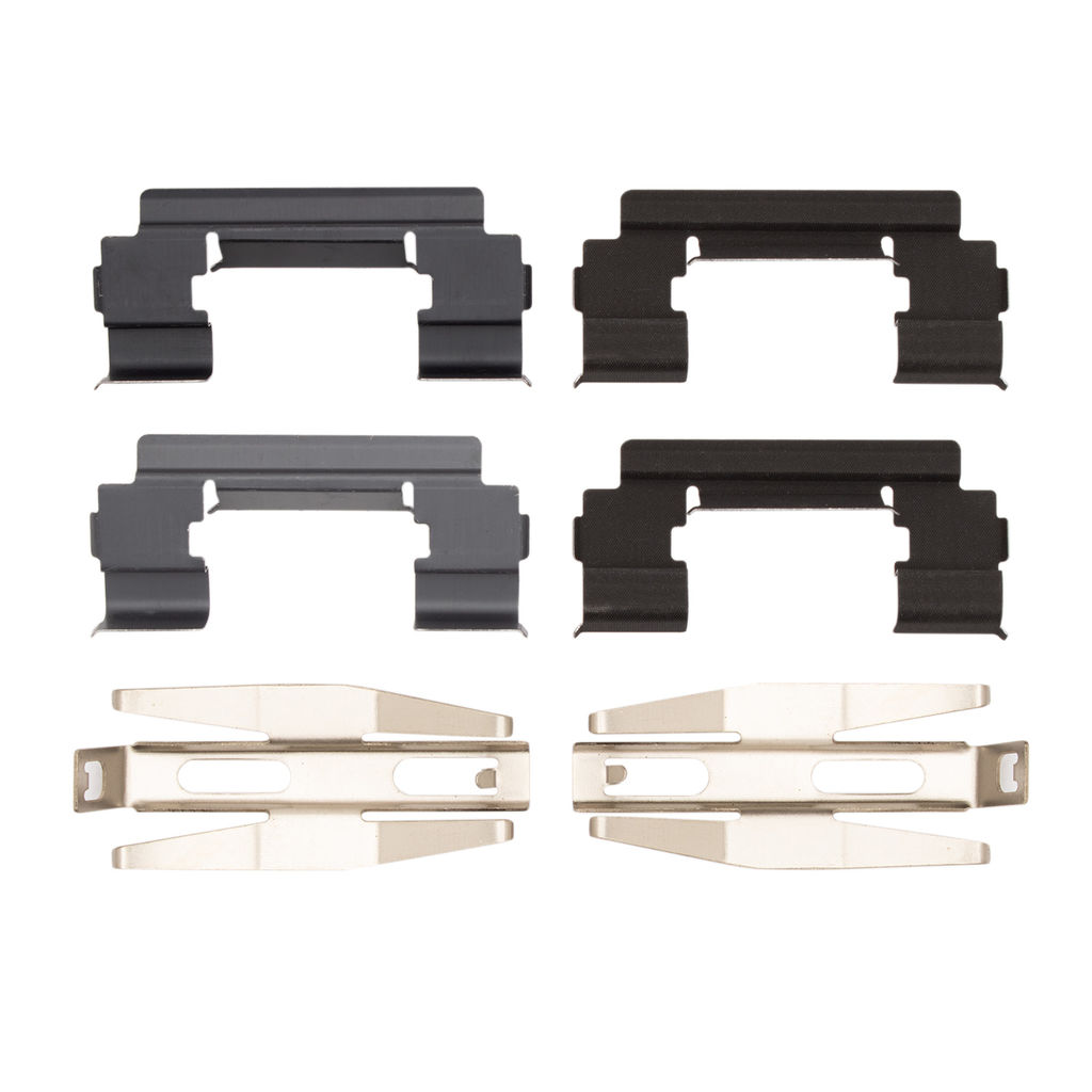 Dynamic Friction Brake Kit - 227 Zinc Coated Drilled & Slotted Rotors ...