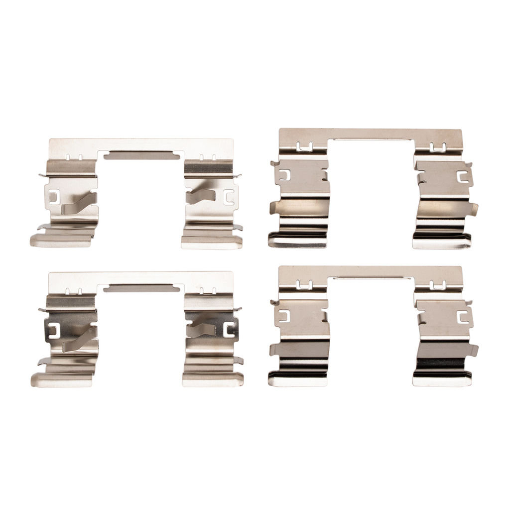 Dynamic Friction Brake Kit - 227 Zinc Coated Drilled & Slotted Rotors ...