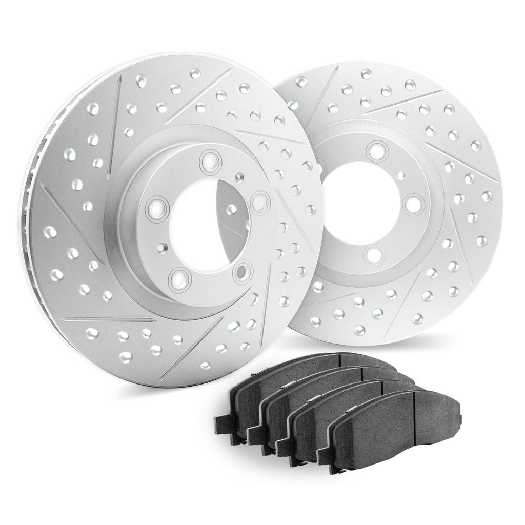 Dynamic Friction Brake Kit - Truck Sport Rotor and Pad Kit for 2017 ...