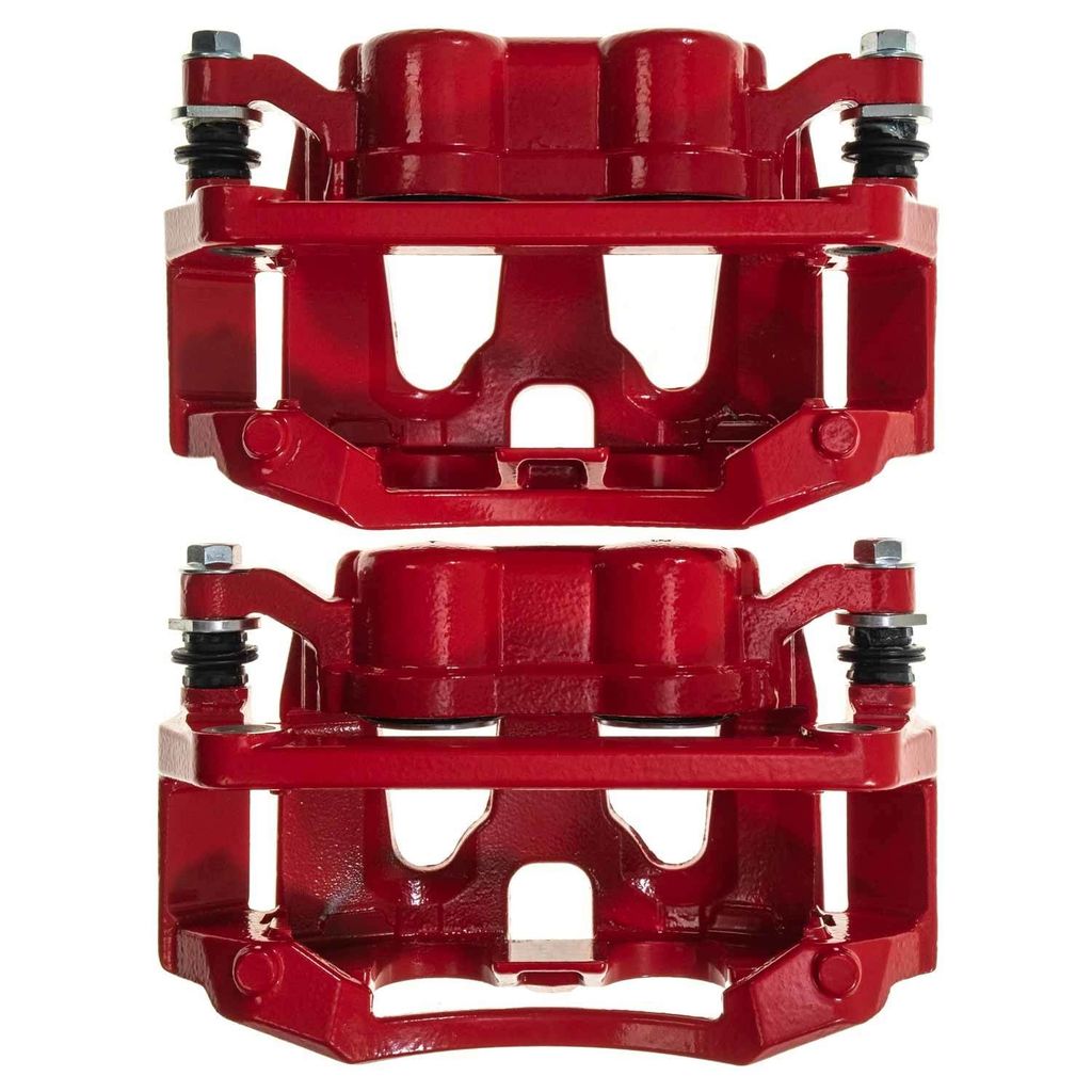 PowerStop S5472 - Red Powder Coated Calipers