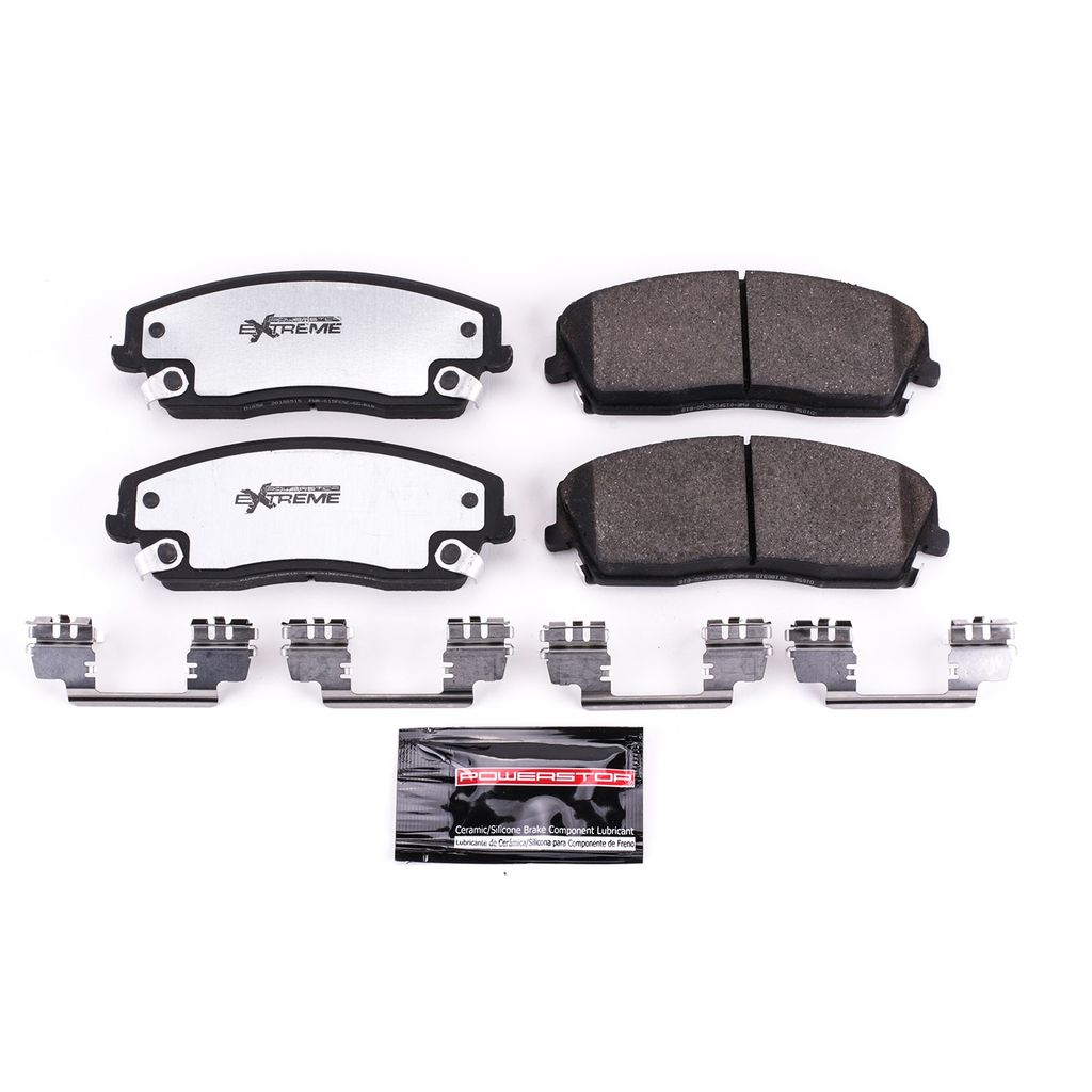 Powerstop Z26 Street Performance Carbon Fiber Ceramic Brake Pads for ...