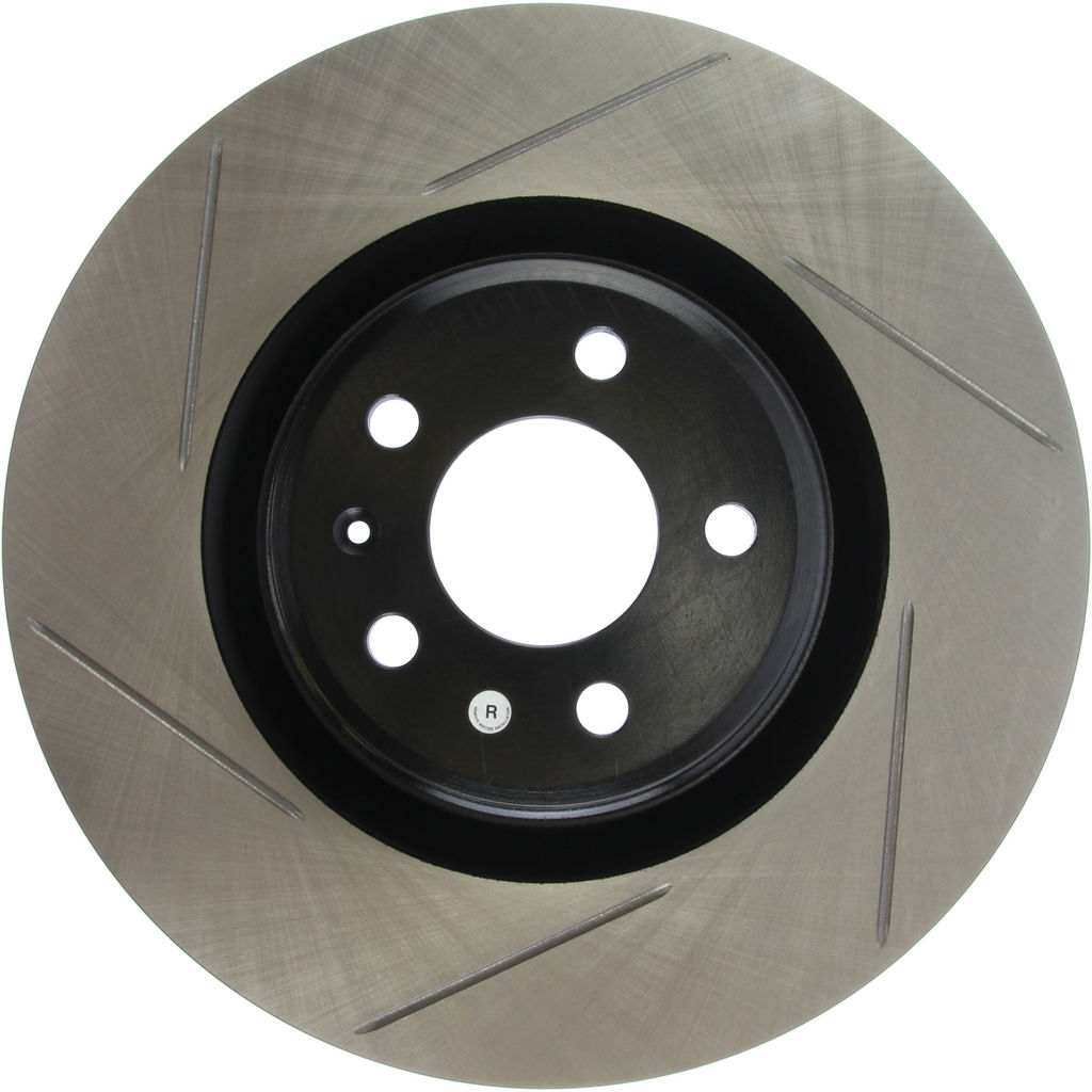 Stoptech 126.33124CSR - Cryo Sport Slotted Brake Rotor, 345 mm