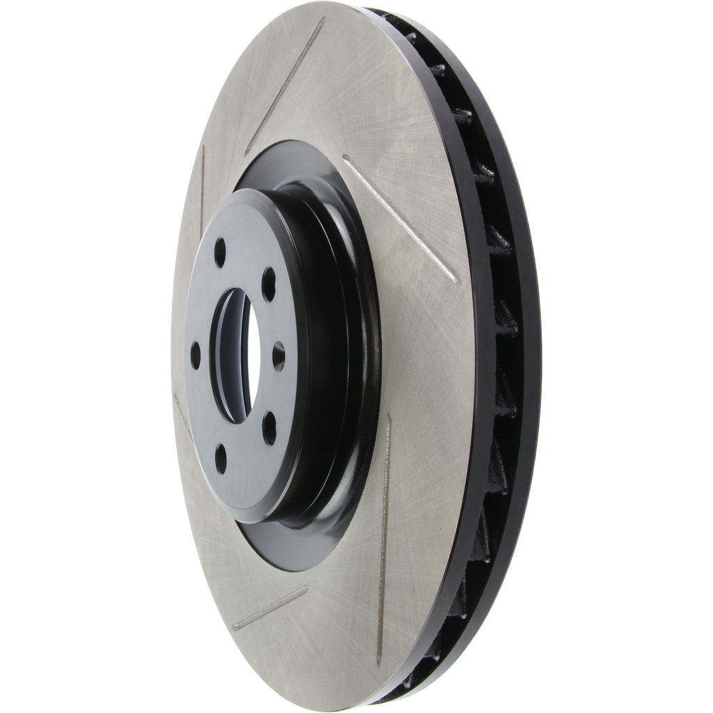 Stoptech 126.33124CSR - Cryo Sport Slotted Brake Rotor, 345 mm