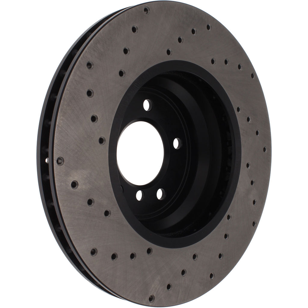 Stoptech 128.34093CL - Sportstop Cryo Sport Drilled Brake Rotor, 348 mm