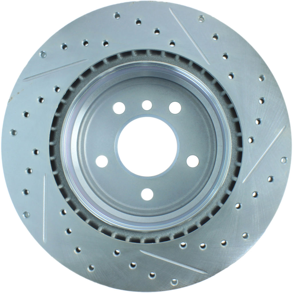 Stoptech 227.34080R - Select Sport Drilled and Slotted Brake Rotor, 336 mm